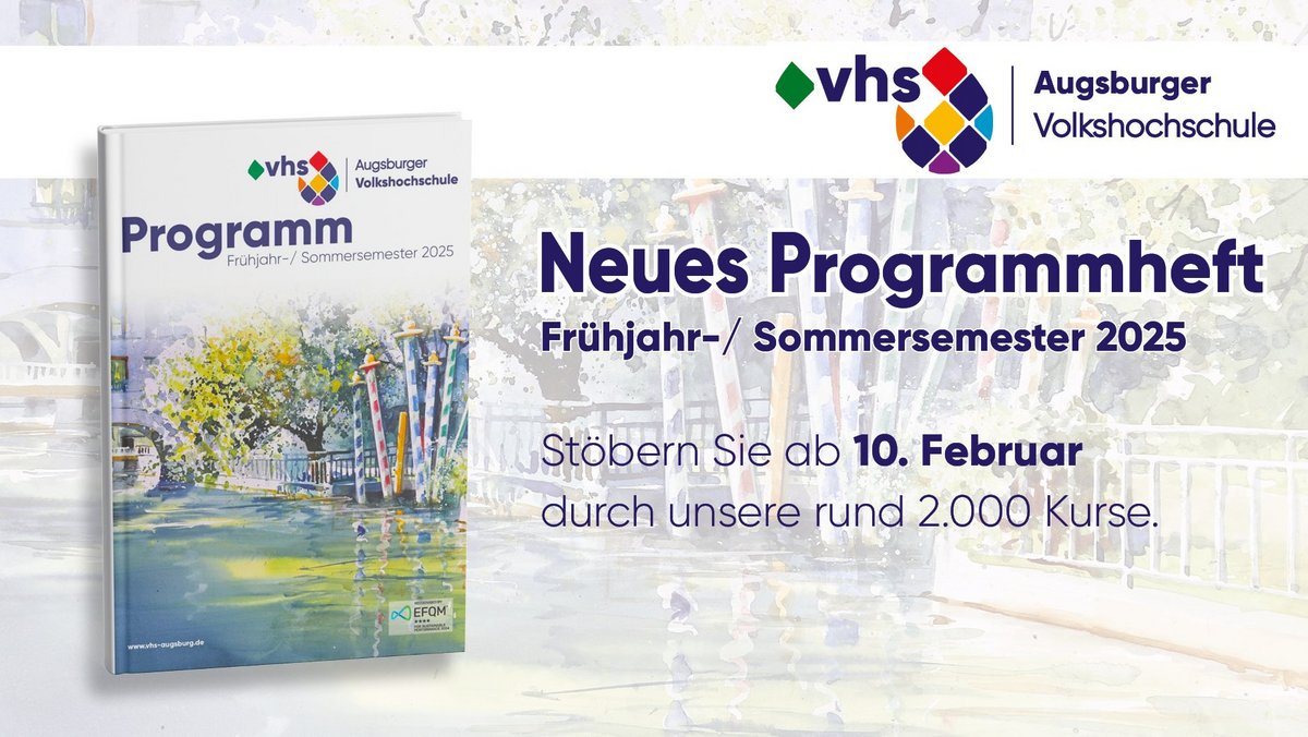 Neues Programmheft - vhs Augsburg